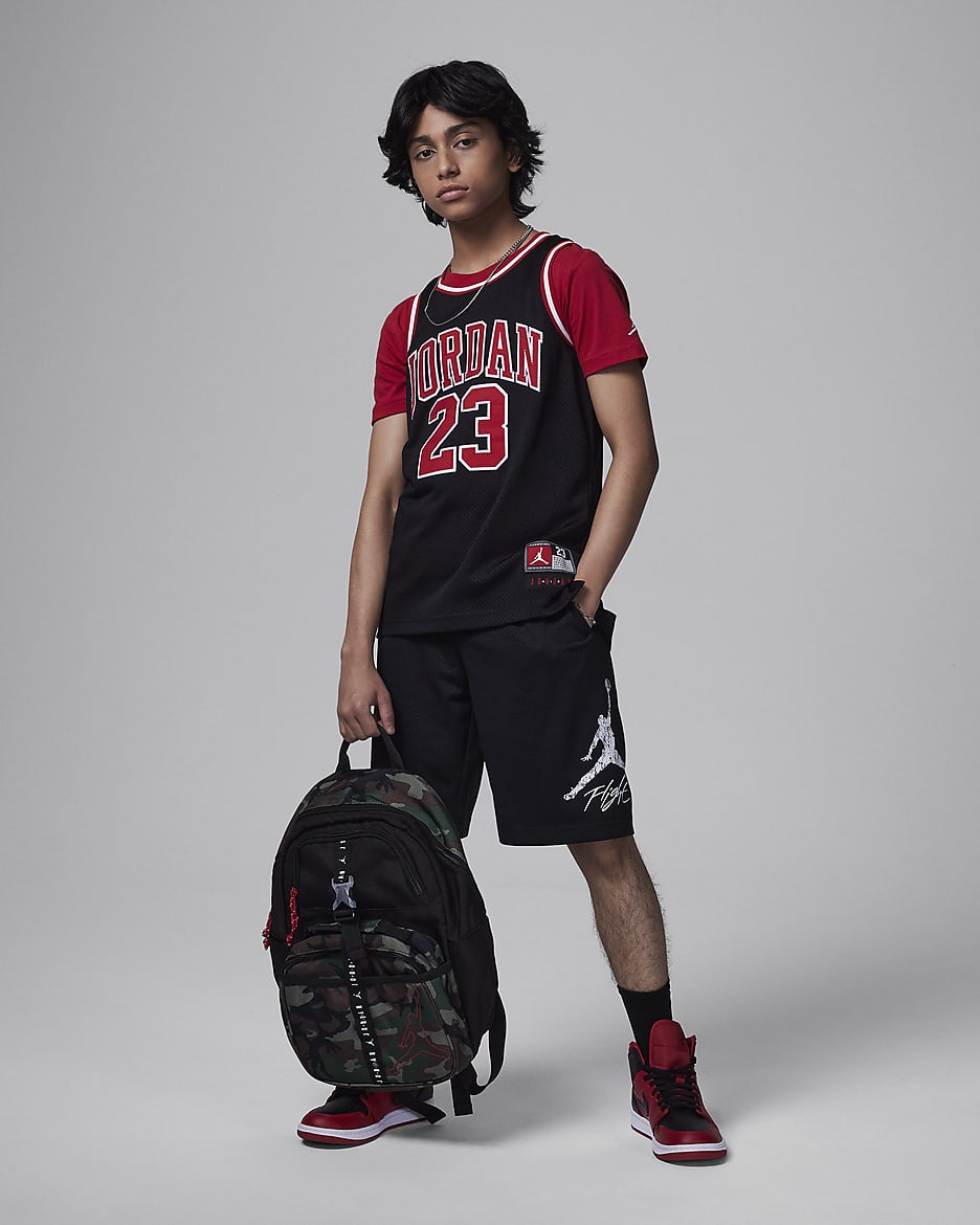Jordan MJ Essentials Big Kids' Dri-FIT Baseline Shorts. Nike.com