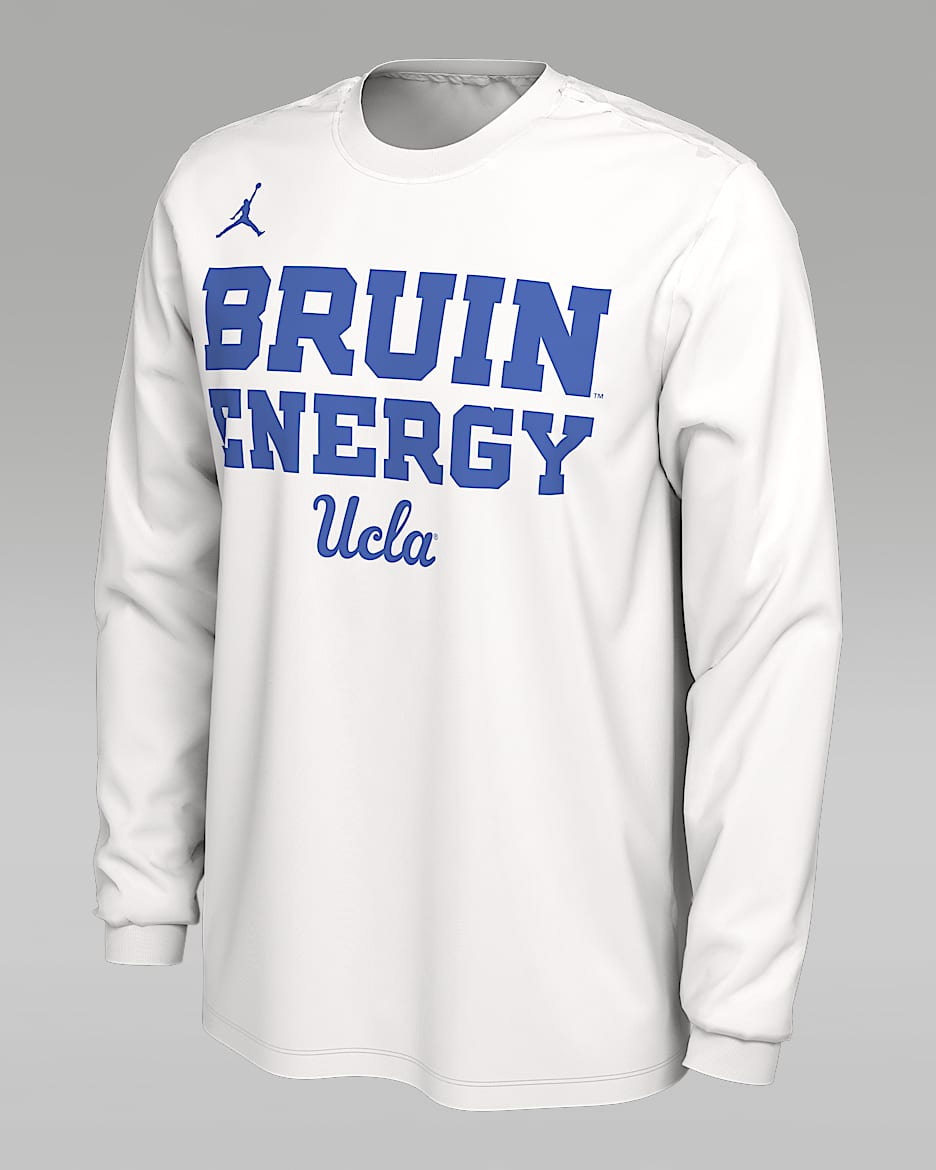 UCLA Men's Jordan College Long-Sleeve T-Shirt. Nike.com