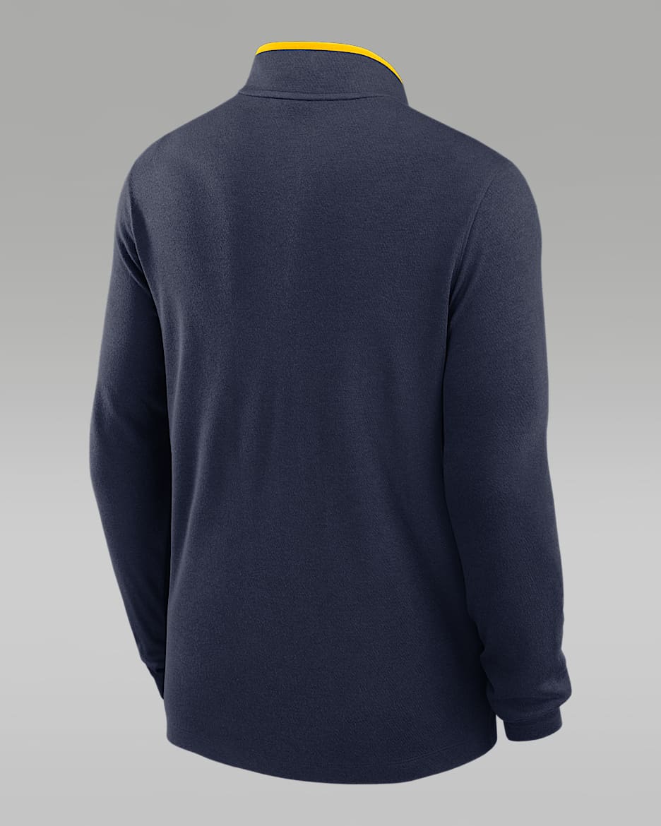 Michigan Wolverines Victory Men's Jordan Brand Dri-FIT College 1/2-Zip ...