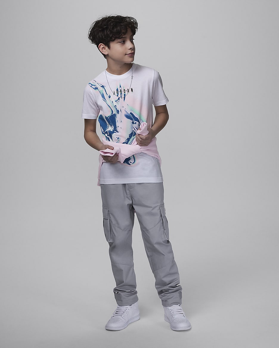 Jordan Air Heat Map Big Kids' Graphic T-Shirt. Nike.com