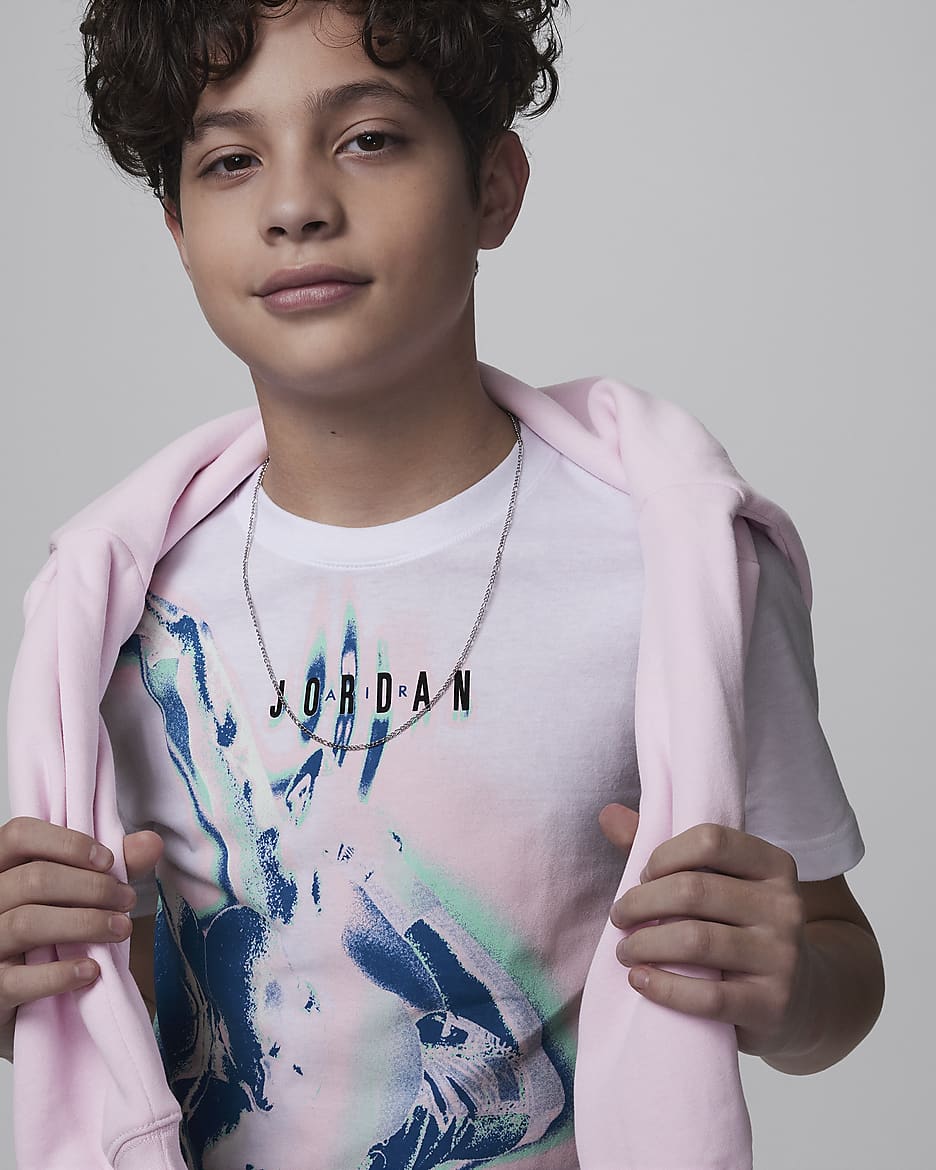 Jordan Air Heat Map Big Kids' Graphic T-Shirt. Nike.com