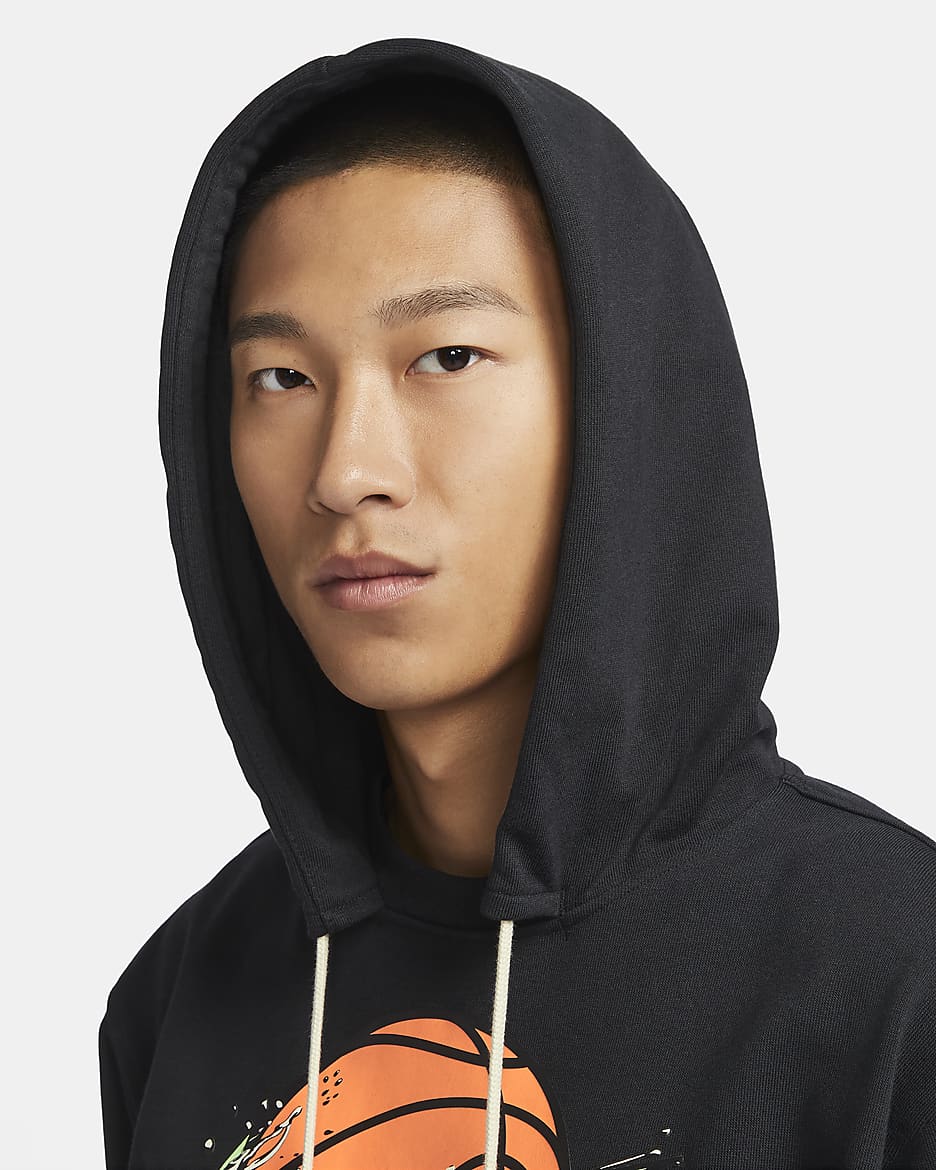Nike Dri-FIT Standard Issue Men's Pullover Basketball Hoodie. Nike IN