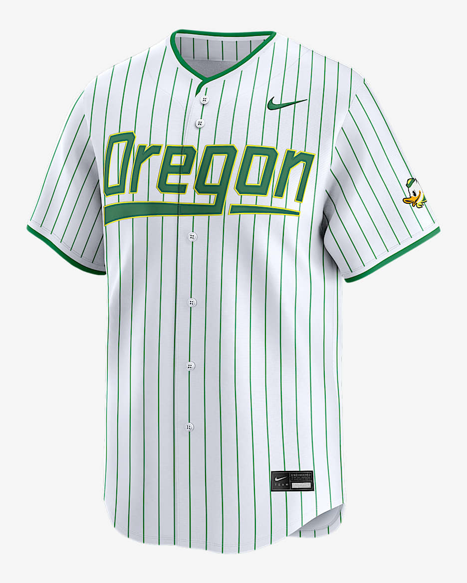 Jersey de béisbol universitario Nike Limited para hombre Oregon Ducks ...