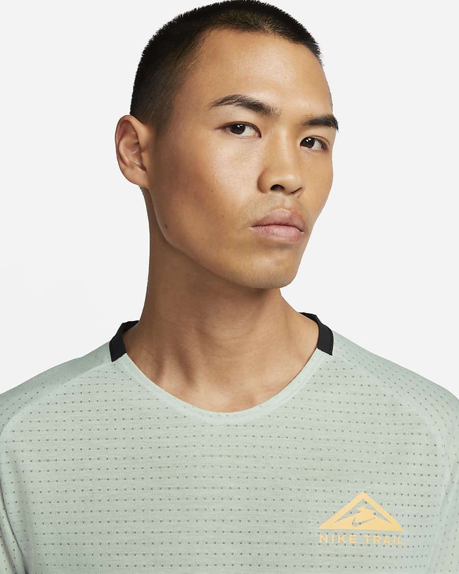 Nike Dri-FIT Trail Solar Chase Men's Short-Sleeve Trail Running Top ...