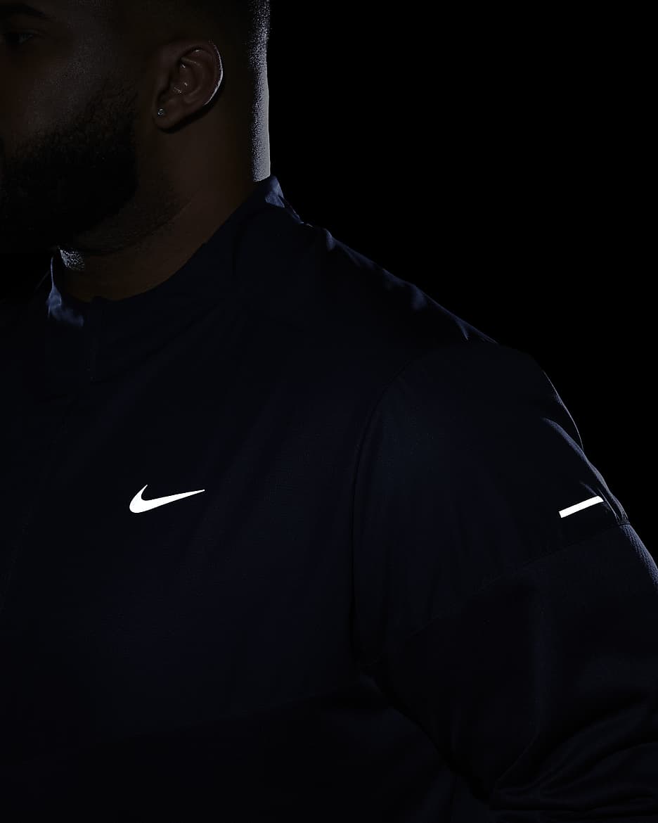 Nike Sphere Men's Therma-FIT Water-Repellent 1/2-Zip Running Top. Nike AU