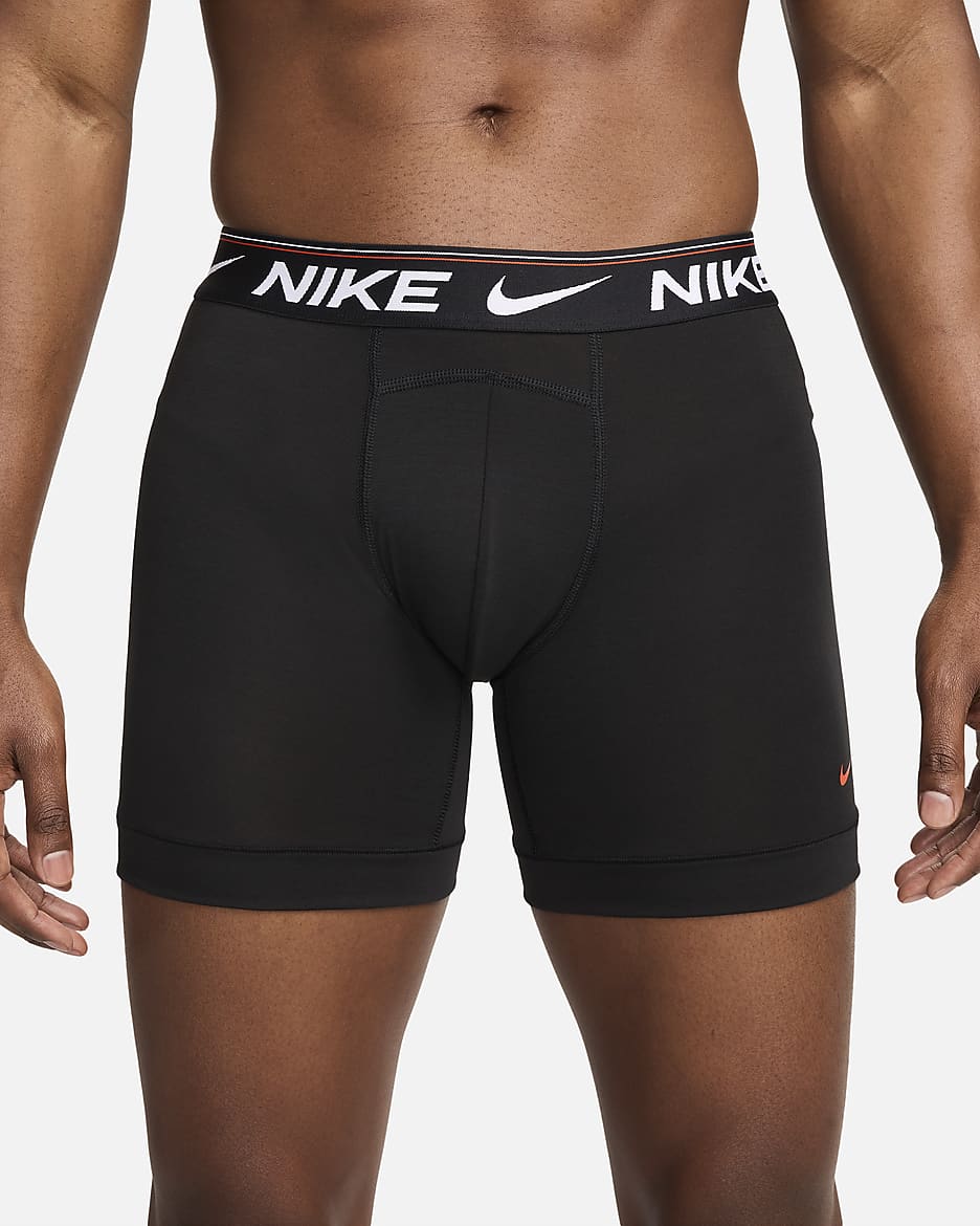 Nike Dri-FIT Ultra Comfort Men's Boxer Briefs (3-Pack). Nike.com