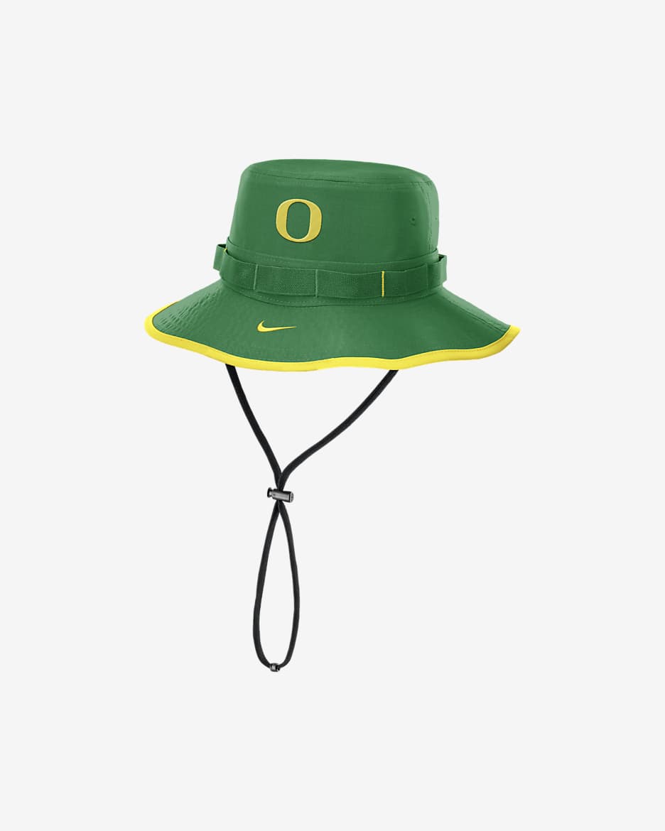 Oregon Ducks On-Field Apex Boonie Men's Nike Dri-FIT College Bucket Hat ...