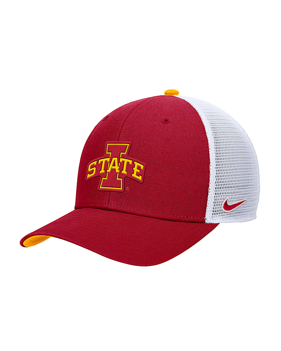 Iowa State Rise Men's Nike College Structured Trucker Cap. Nike.com