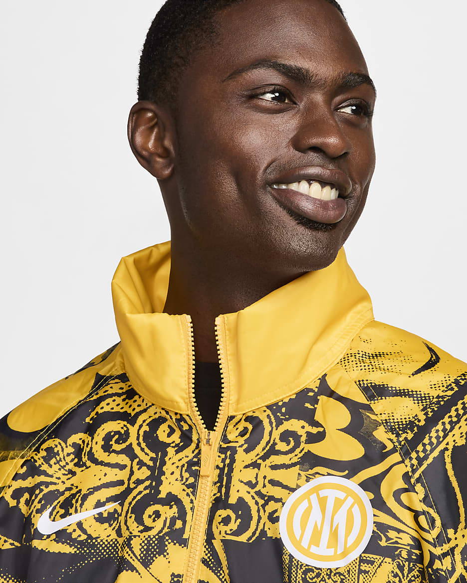 Anorak Inter Milan Windrunner (tredjeställ) Nike Football för män . Nike SE