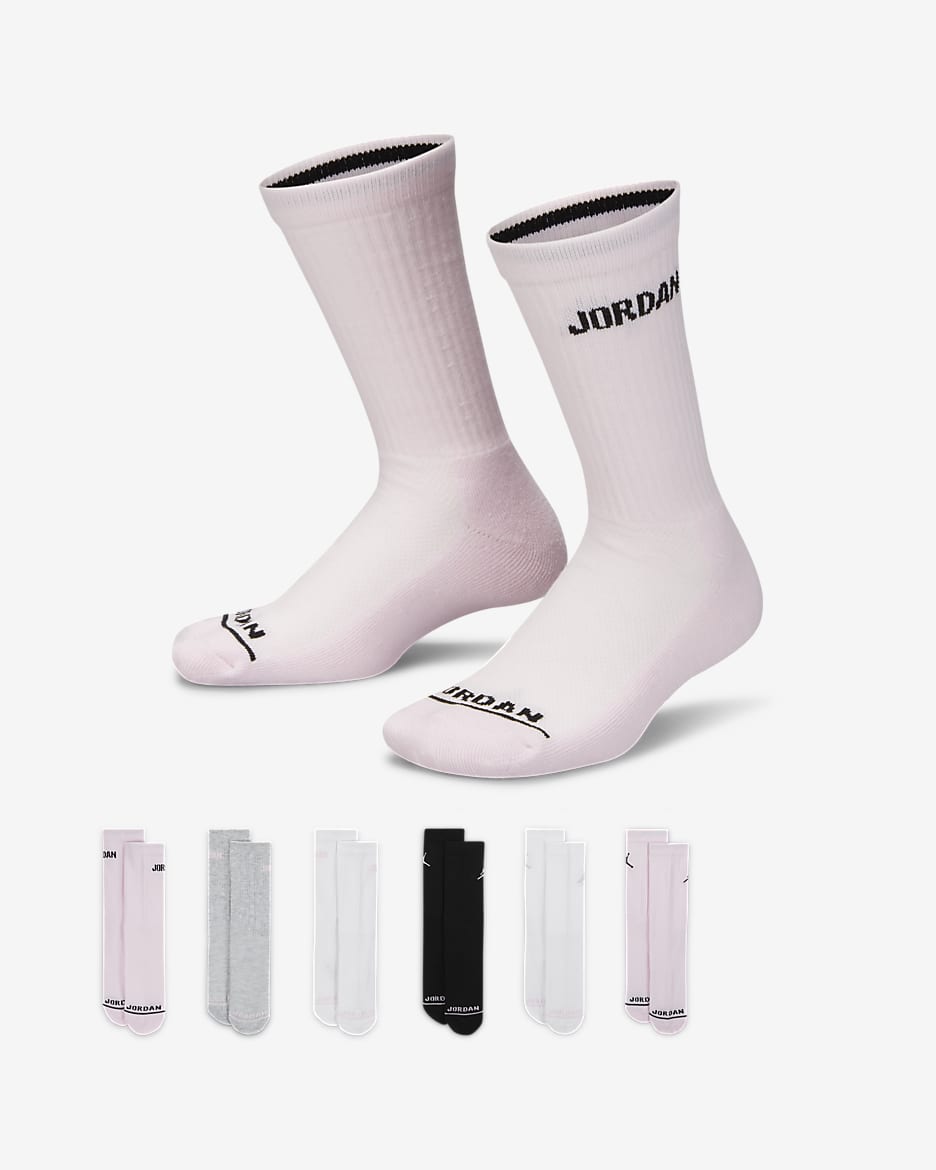 Jordan Legend Big Kids' Crew Socks (6 Pairs). Nike.com