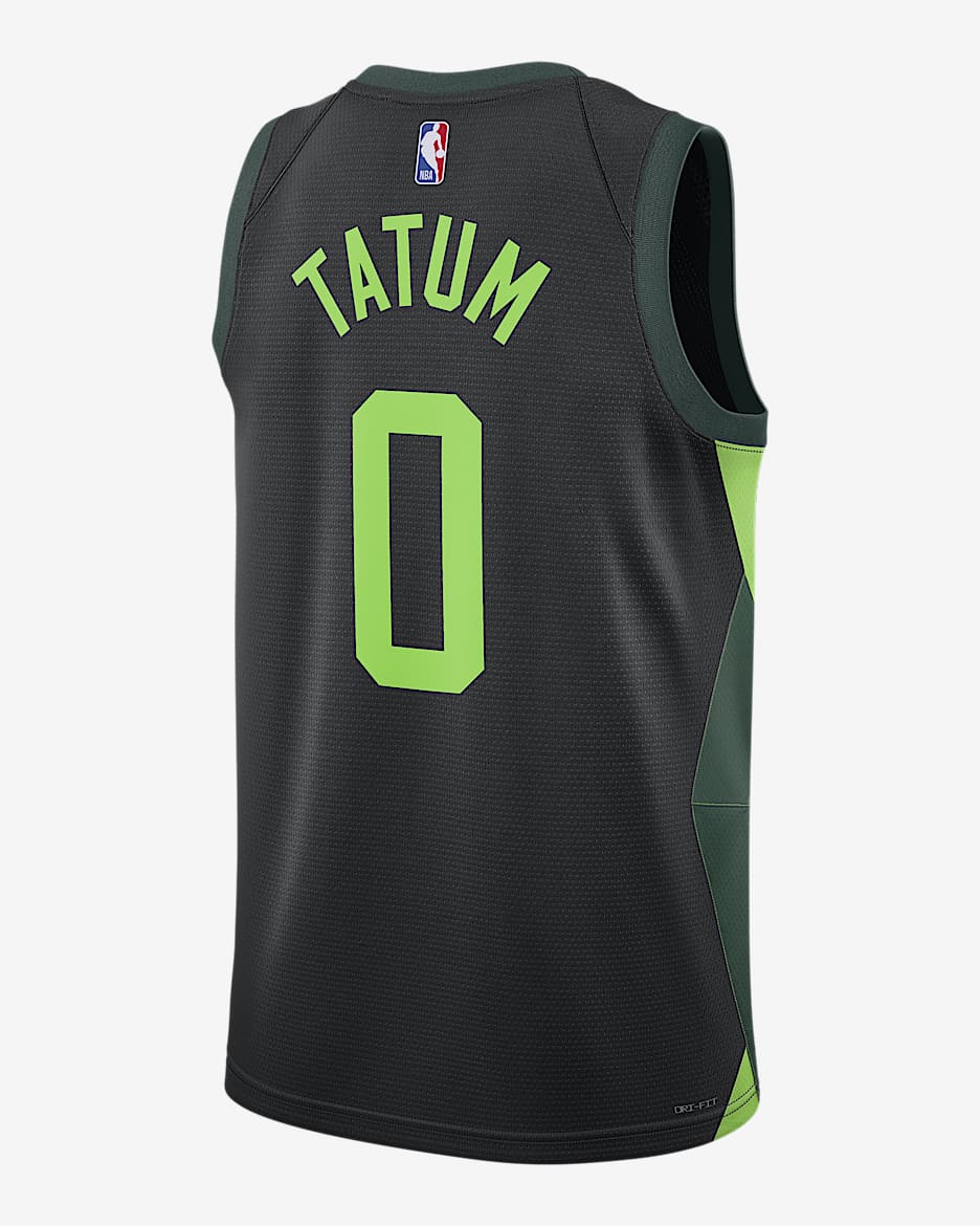 Jersey Nike Dri-FIT de la NBA Swingman para hombre Jayson Tatum Boston Celtics 2024/25 City ...