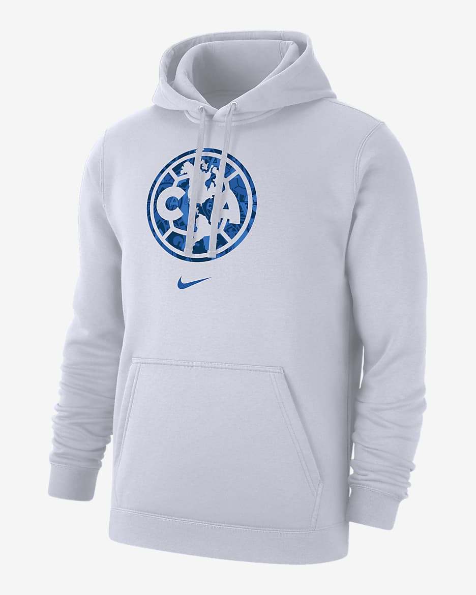 Club América Club Fleece Men's Nike Soccer Pullover Hoodie. Nike.com