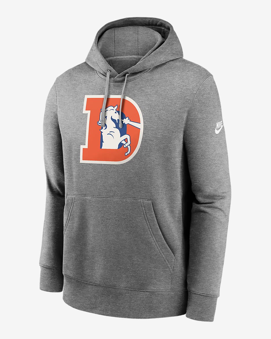 Denver Broncos Rewind Club Logo Men’s Nike NFL Pullover Hoodie. Nike.com