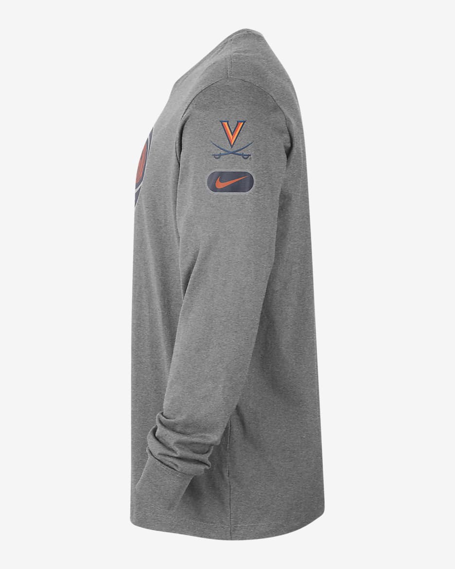 Virginia Fast Break Men's Nike College Long-Sleeve T-Shirt. Nike.com