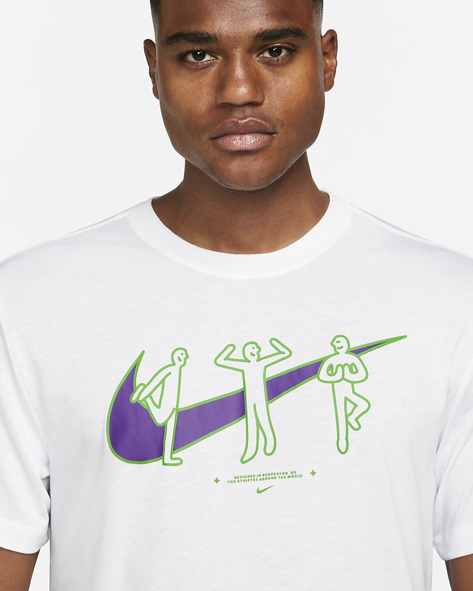 เสื้อยืดเทรนนิ่งผู้ชาย Nike Dri-FIT Nike TH
