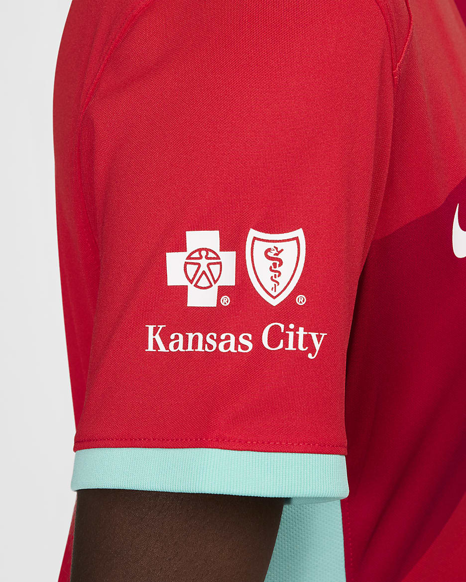 Kansas City Current 2024 Stadium Primary Women's Nike Dri-FIT NWSL ...