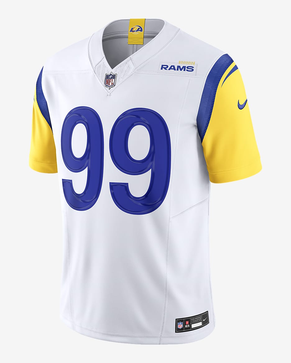 Aaron Donald Los Angeles Rams Men's Nike Dri-FIT NFL Limited Football ...