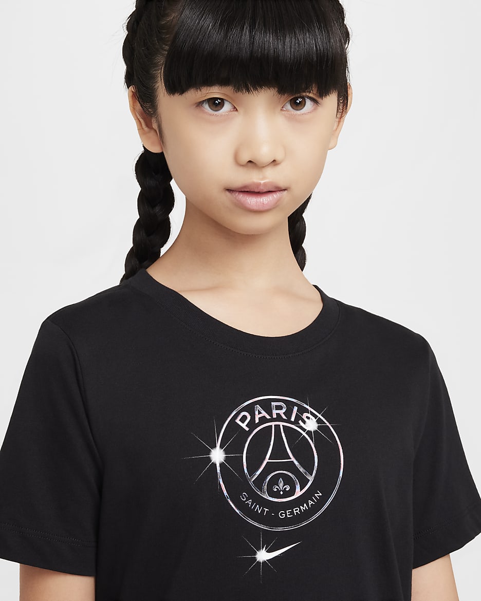 Ποδοσφαιρικό T-Shirt Nike Παρί Σεν Ζερμέν για μεγάλα παιδιά. Nike GR