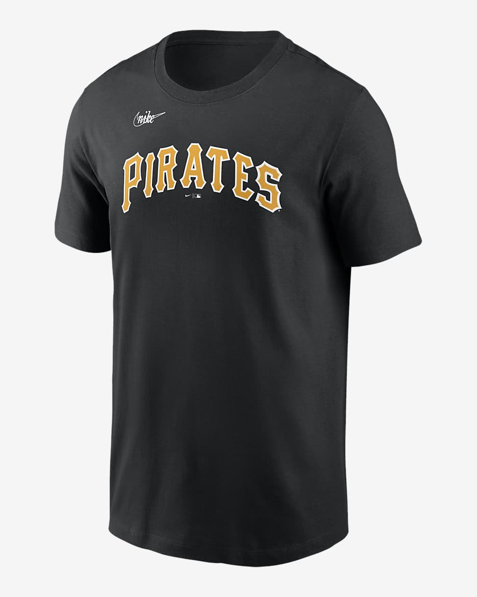 Pittsburgh Pirates Cooperstown Wordmark Men's Nike MLB T-Shirt. Nike.com