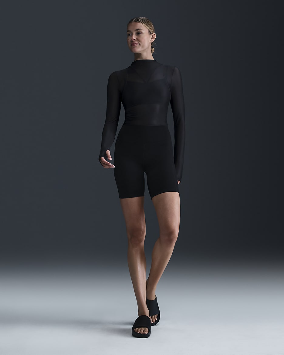 Nike Zenvy Sheer Women's Dri-FIT Long-Sleeve Top. Nike UK