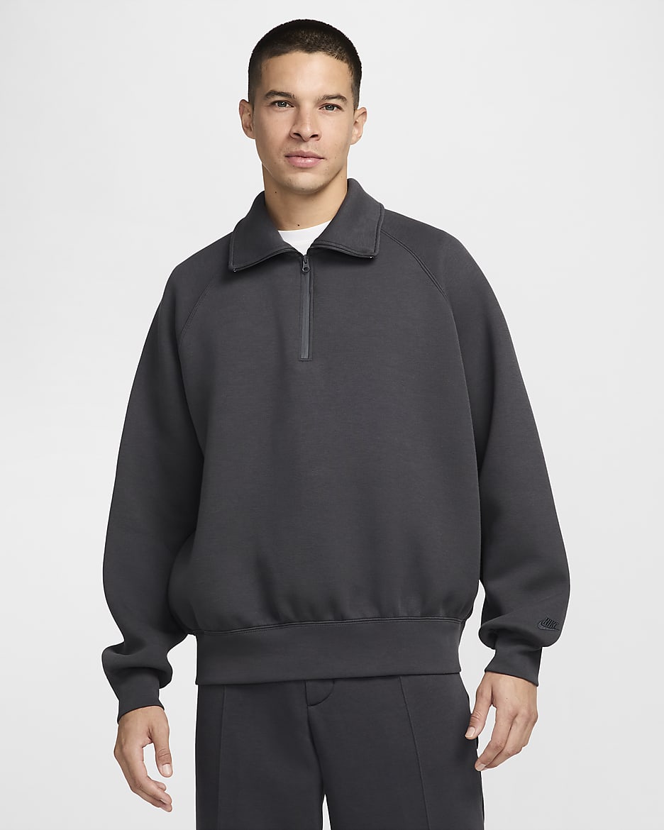 Nike Tech Men's Fleece Half-Zip Top. Nike AU