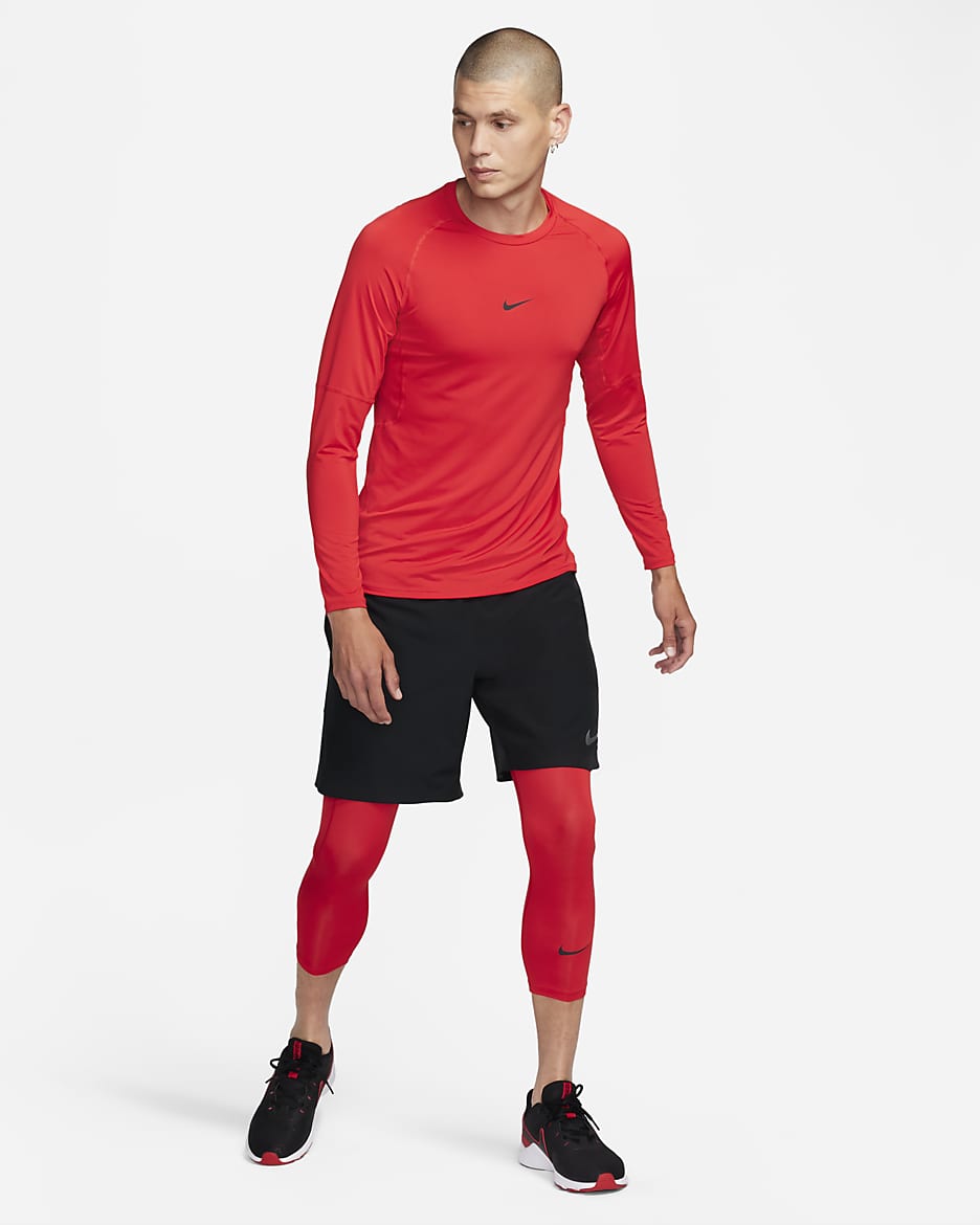 Nike Pro Men's Dri-FIT 3/4-Length Fitness Tights. Nike.com