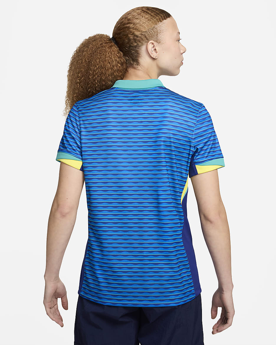 Brazil 2024 Stadium Away Women's Nike Dri-FIT Soccer Replica Jersey. Nike.com