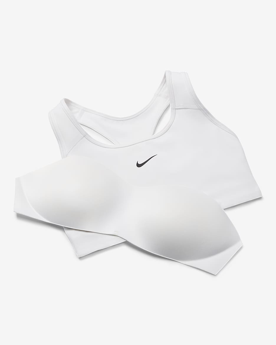 Nike Swoosh Women's Medium-Support 1-Piece Pad Sports Bra. Nike.com