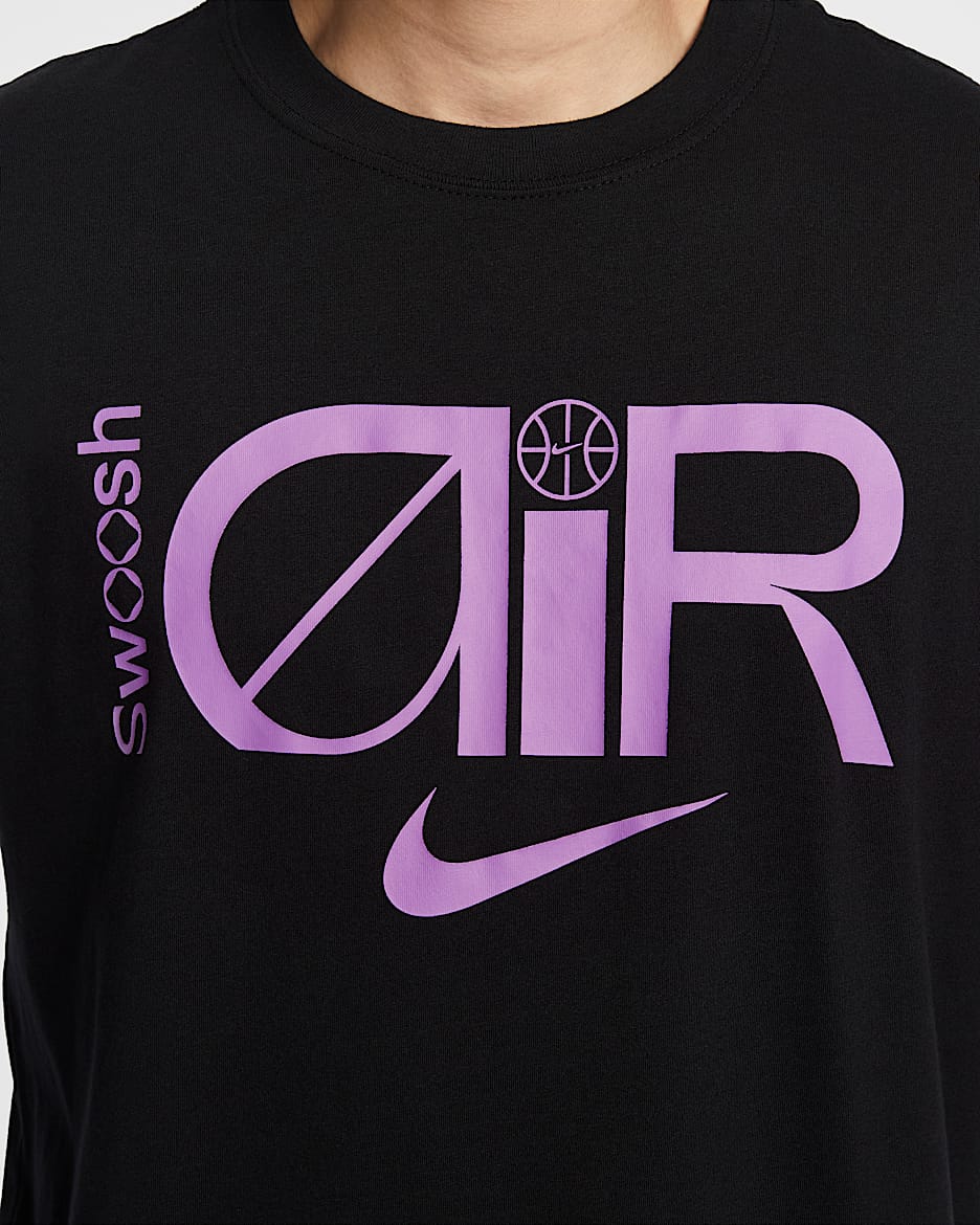 Nike Max90 Men's Long-Sleeve Basketball T-Shirt. Nike MY