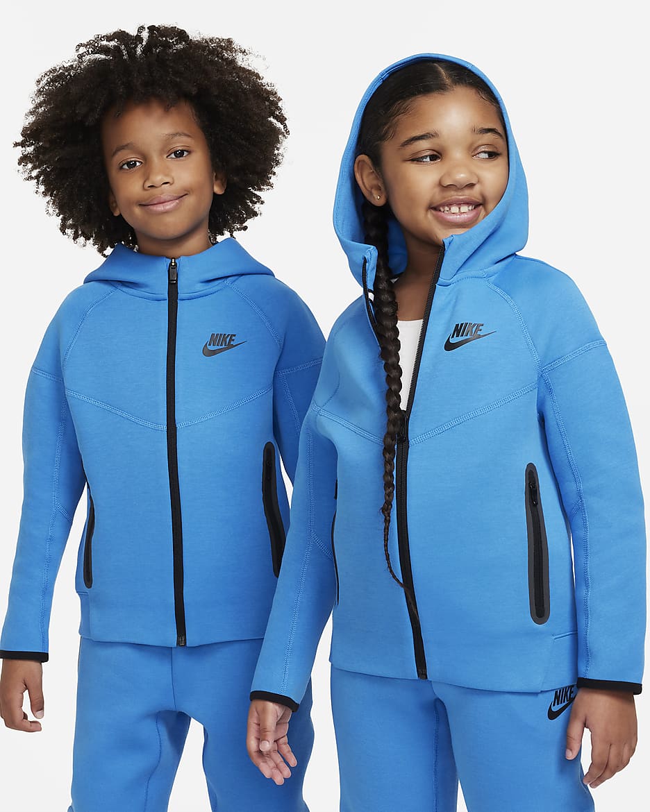 Nike Sportswear Tech Fleece Full-zip Set Younger Kids' 2-Piece Hoodie Set. Nike UK