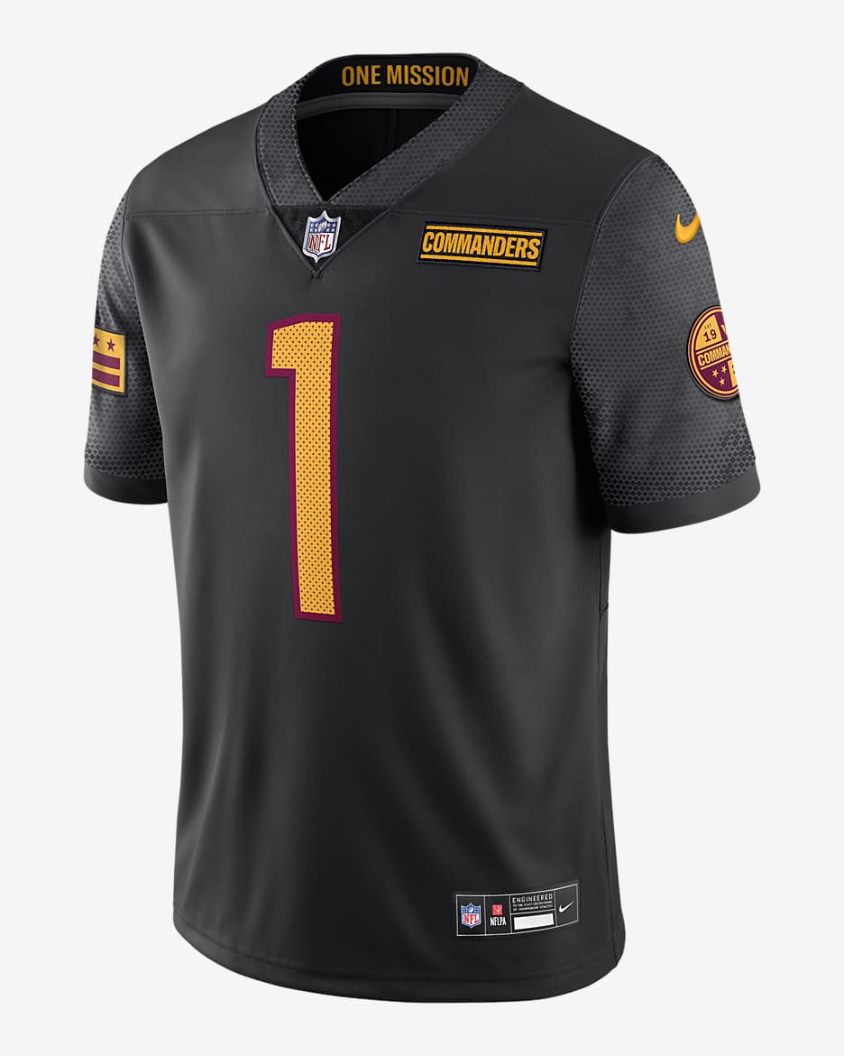 Jersey de fútbol americano Nike Dri-FIT de la NFL Limited para hombre Jahan Dotson Washington ...