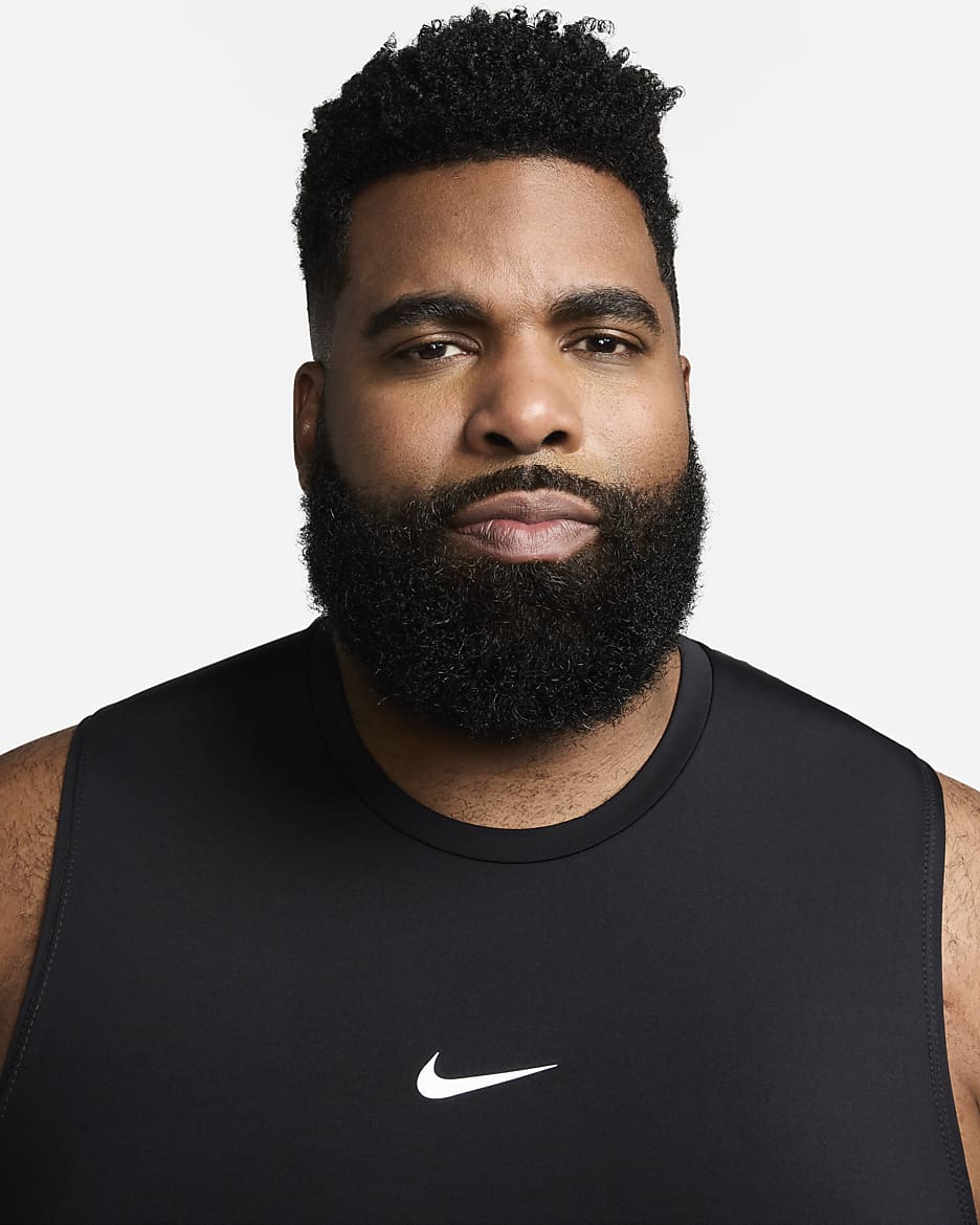 Nike Pro Men's Dri-FIT Slim Sleeveless Top. Nike.com
