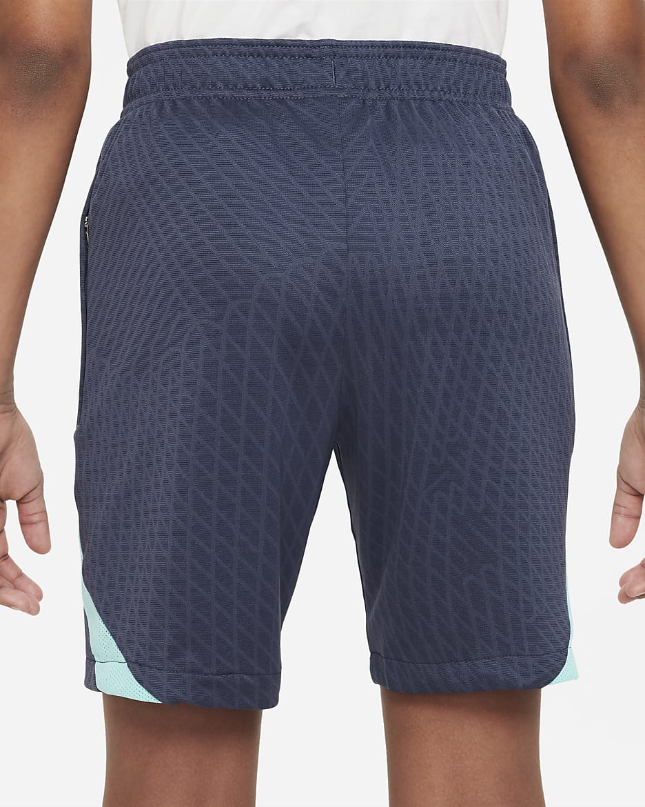 F.C. Barcelona Strike Third Older Kids' Nike Dri-FIT Football Knit Shorts. Nike IL