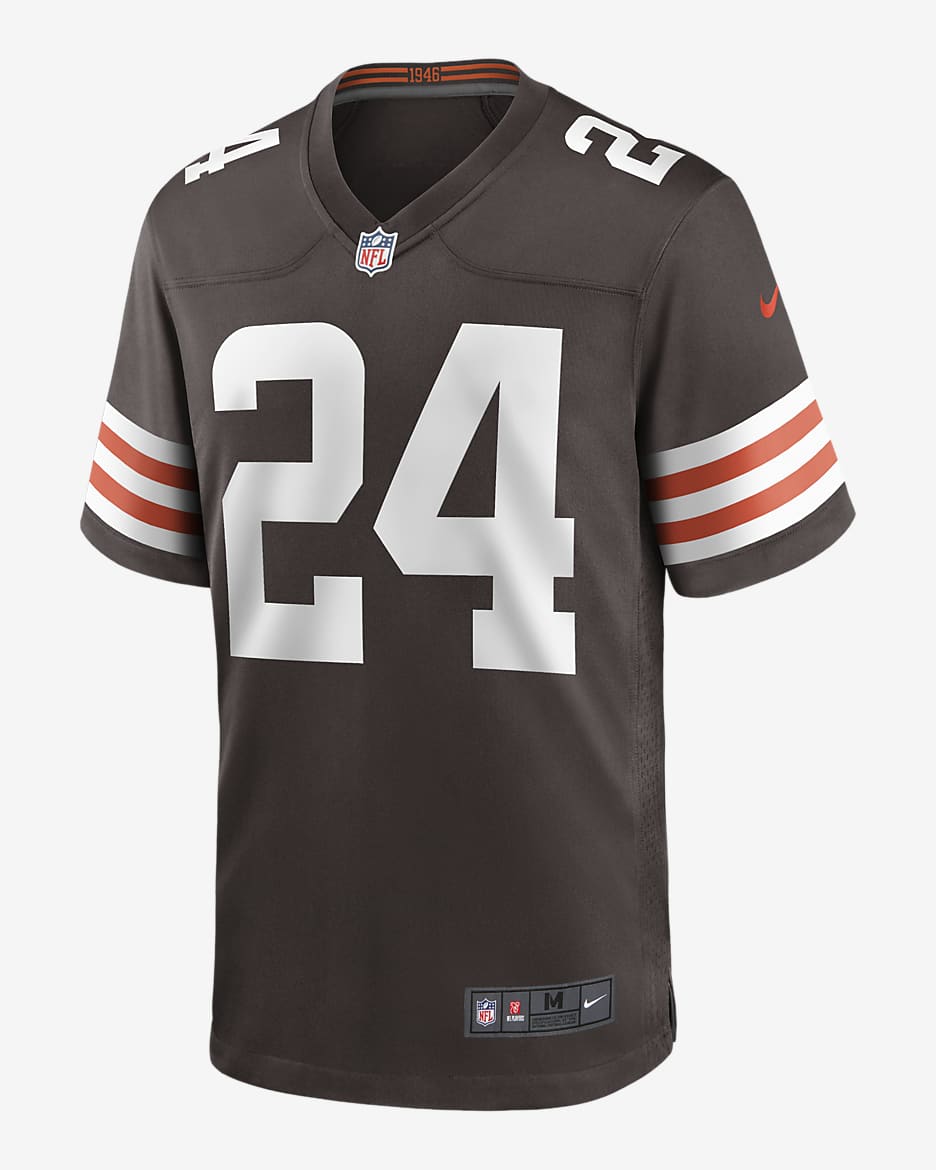 Jersey de fútbol americano Game para hombre NFL Cleveland Browns (Nick ...