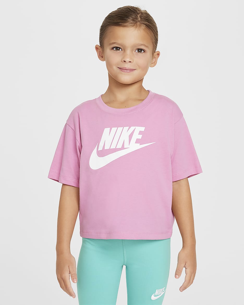 Nike Club Little Kids' Boxy Tee. Nike.com
