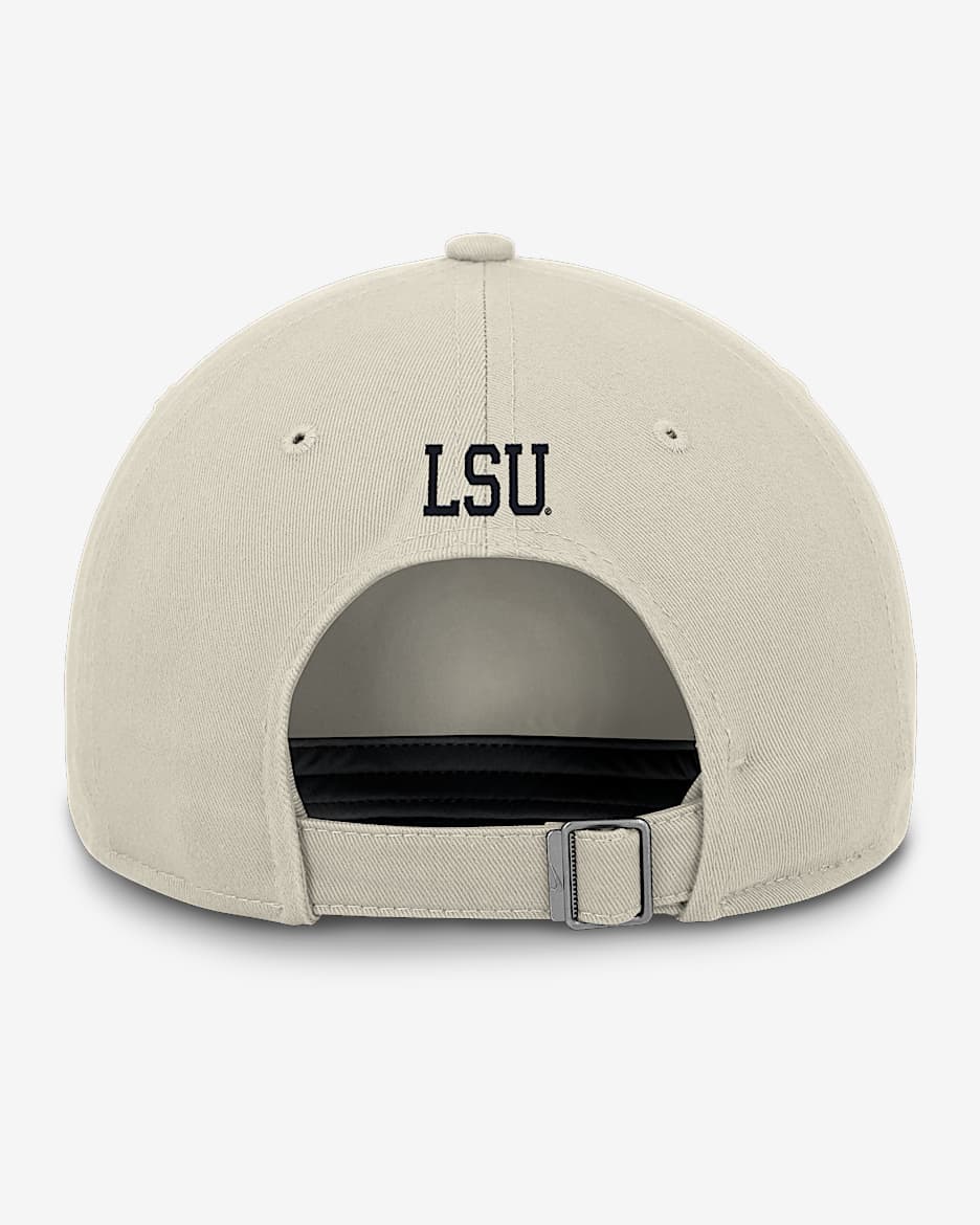 LSU Tigers Legacy Club Swoosh Men's Nike Dri-FIT College Adjustable Hat ...