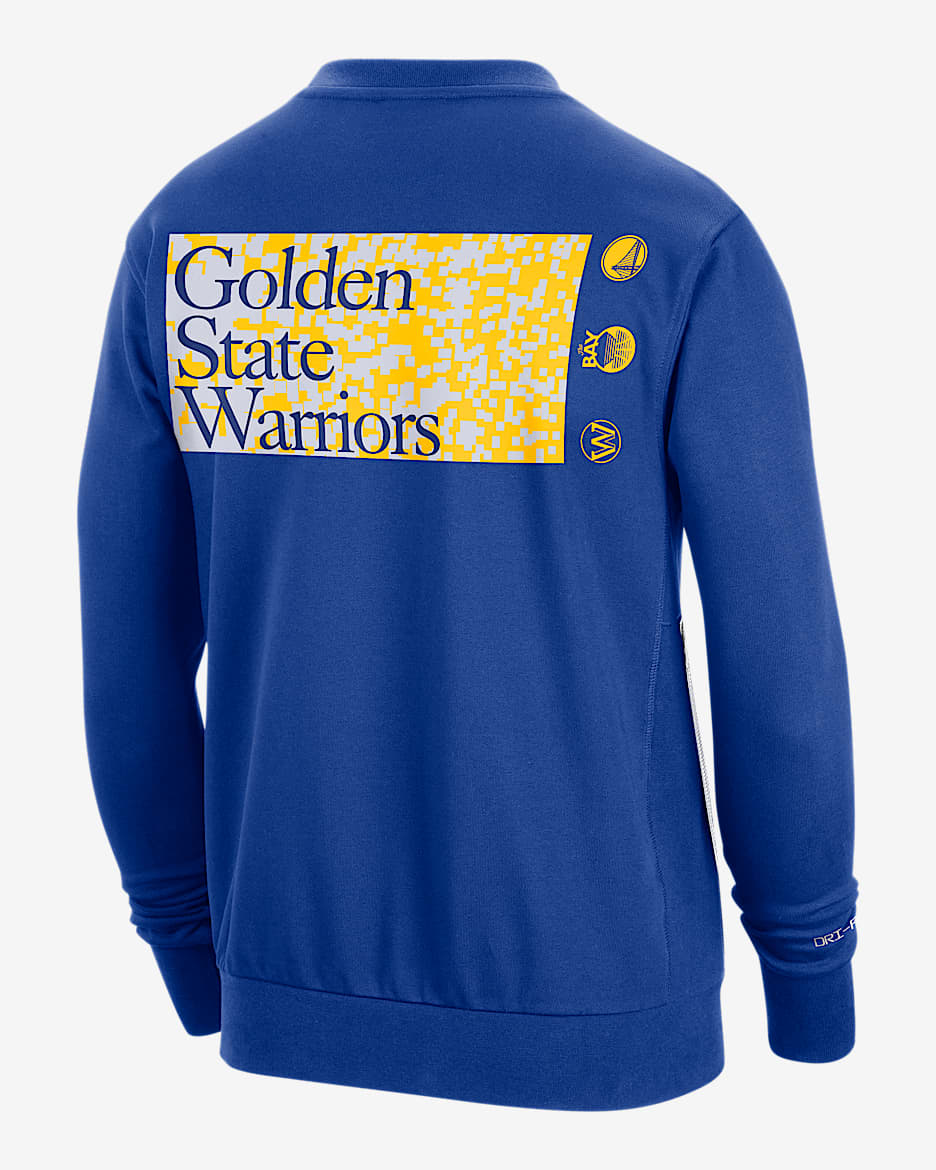 Golden State Warriors Standard Issue Men's Nike Dri-FIT NBA Crew-Neck ...