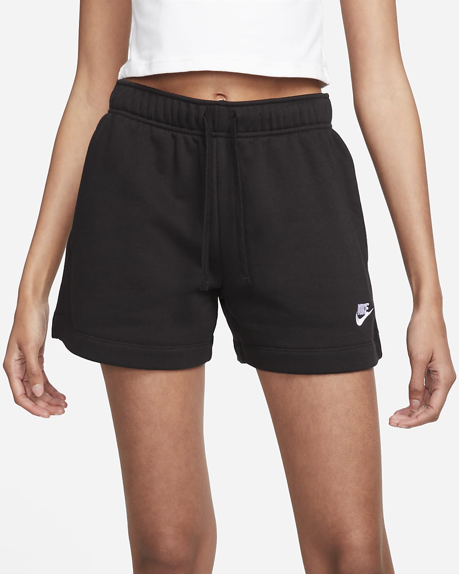 Nike Sportswear Club Fleece Women's Mid-Rise Shorts. Nike.com