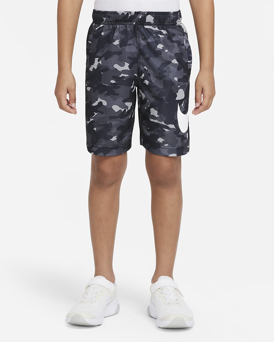 Nike Dri-FIT Little Kids' Printed Shorts. Nike.com