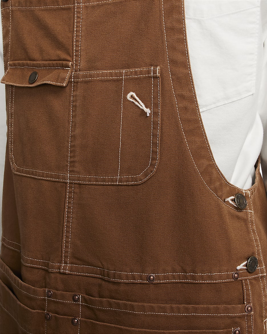 Nike Life Men's Carpenter Overalls. Nike BE