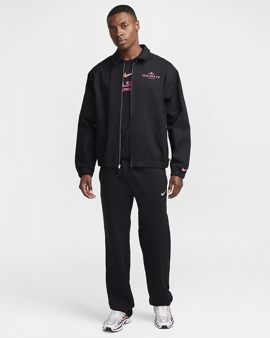 Chelsea F.C. Third Nike Football Woven Twill Jacket. Nike NL