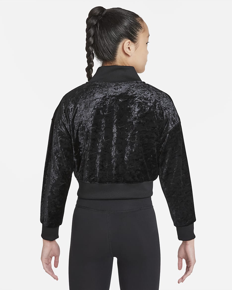Nike Air Older Kids' (Girls') Crop Jacket. Nike IN