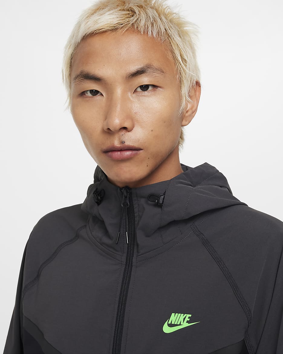 Nike Tech Windrunner Men's Woven Full-Zip Jacket. Nike VN