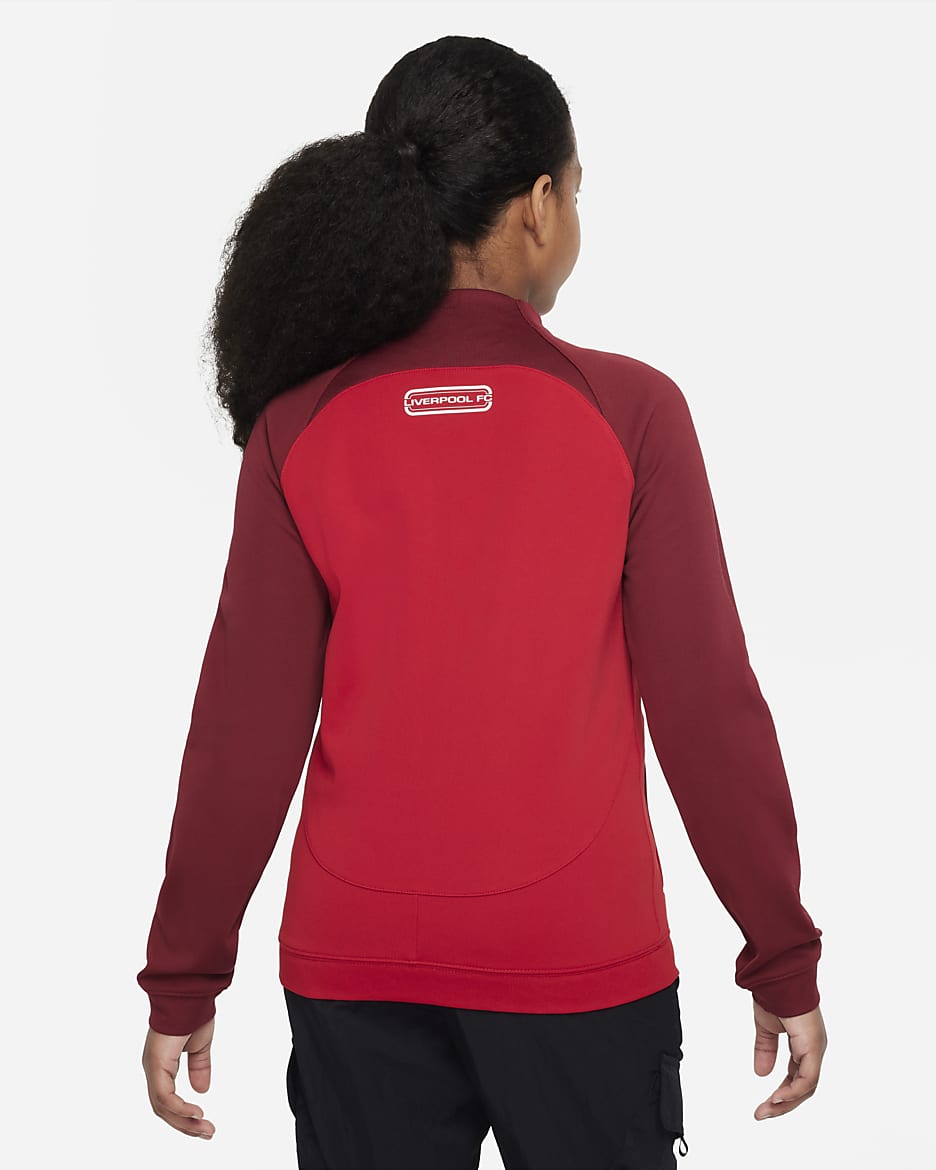 Liverpool FC Academy Pro Big Kids' Knit Soccer Jacket. Nike.com