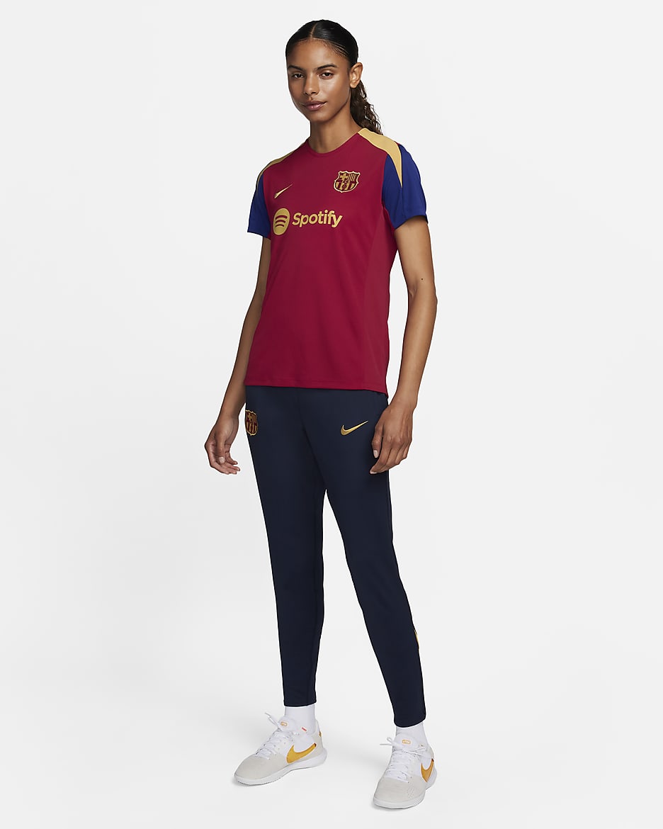 F.C. Barcelona Strike Women's Nike Dri-FIT Football Knit Top. Nike UK