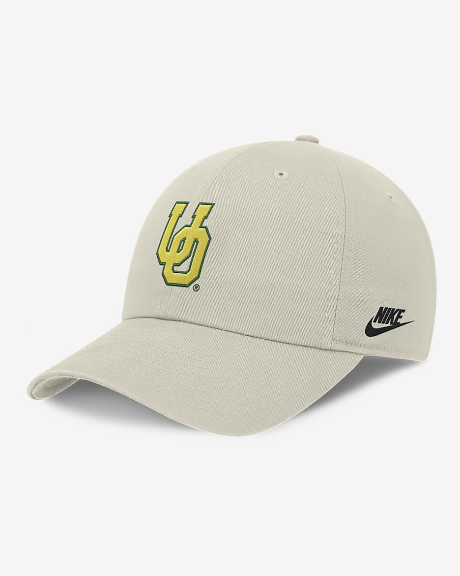Oregon Ducks Legacy Club Swoosh Men's Nike Dri-FIT College Adjustable ...