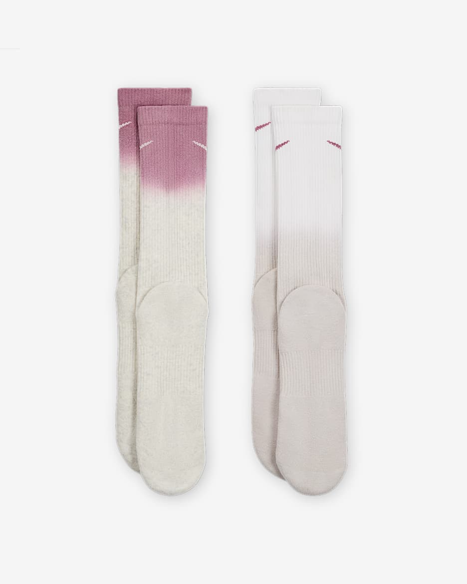 Nike Everyday Plus Cushioned Crew Socks (2 Pairs). Nike CA