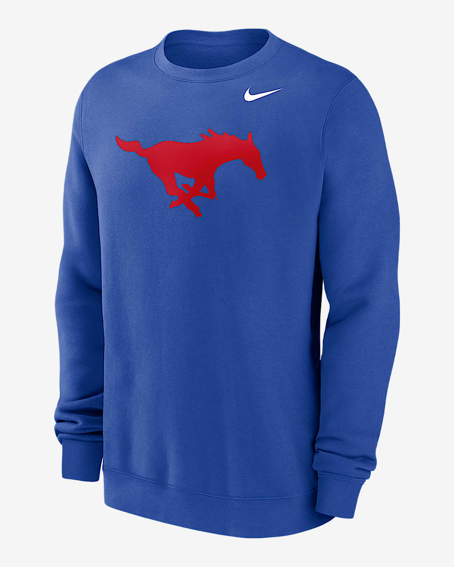 Sudadera de cuello redondo universitaria Nike de tejido Fleece para ...