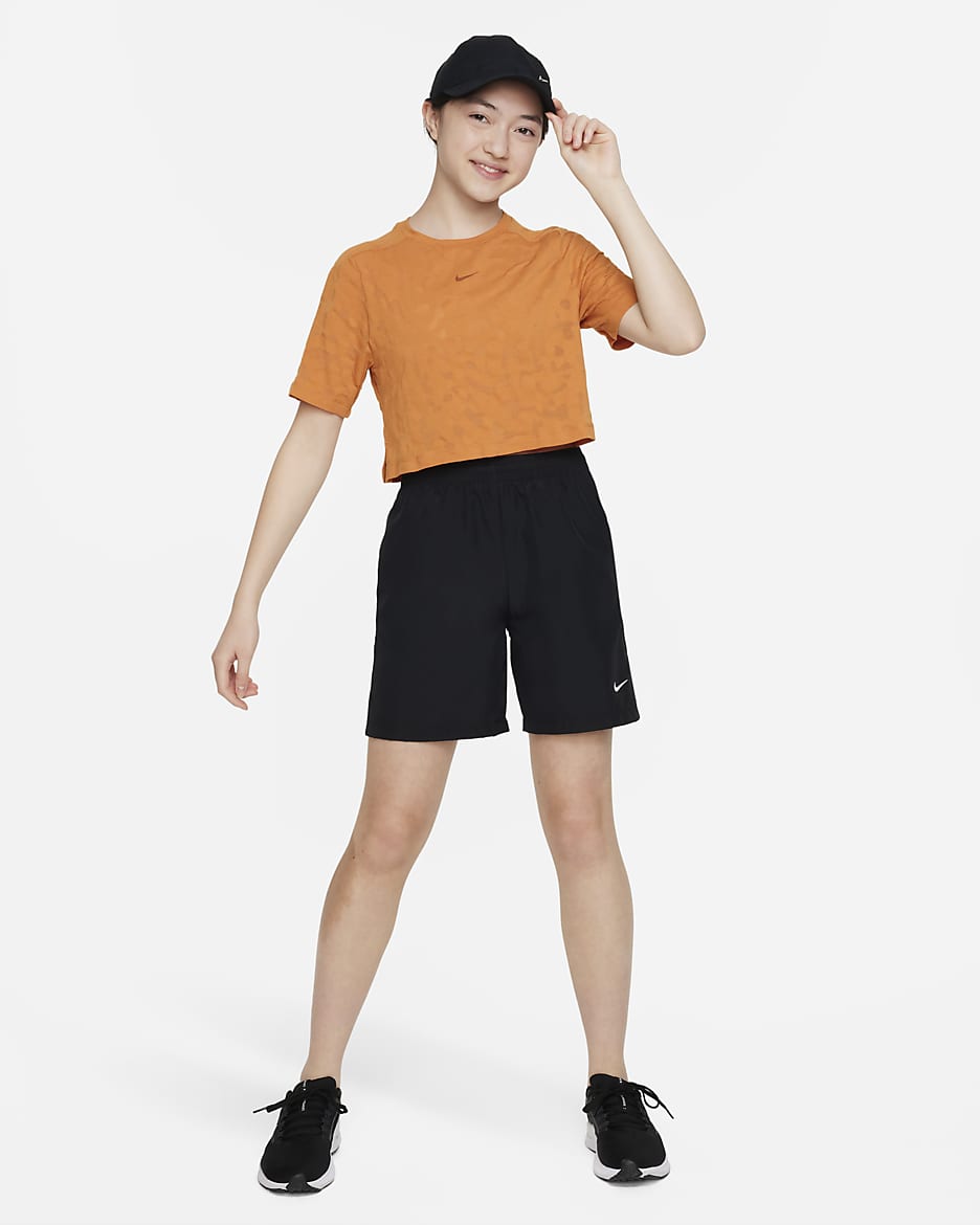 Nike Dri-FIT One Older Kids' (Girls') Training Top. Nike IN