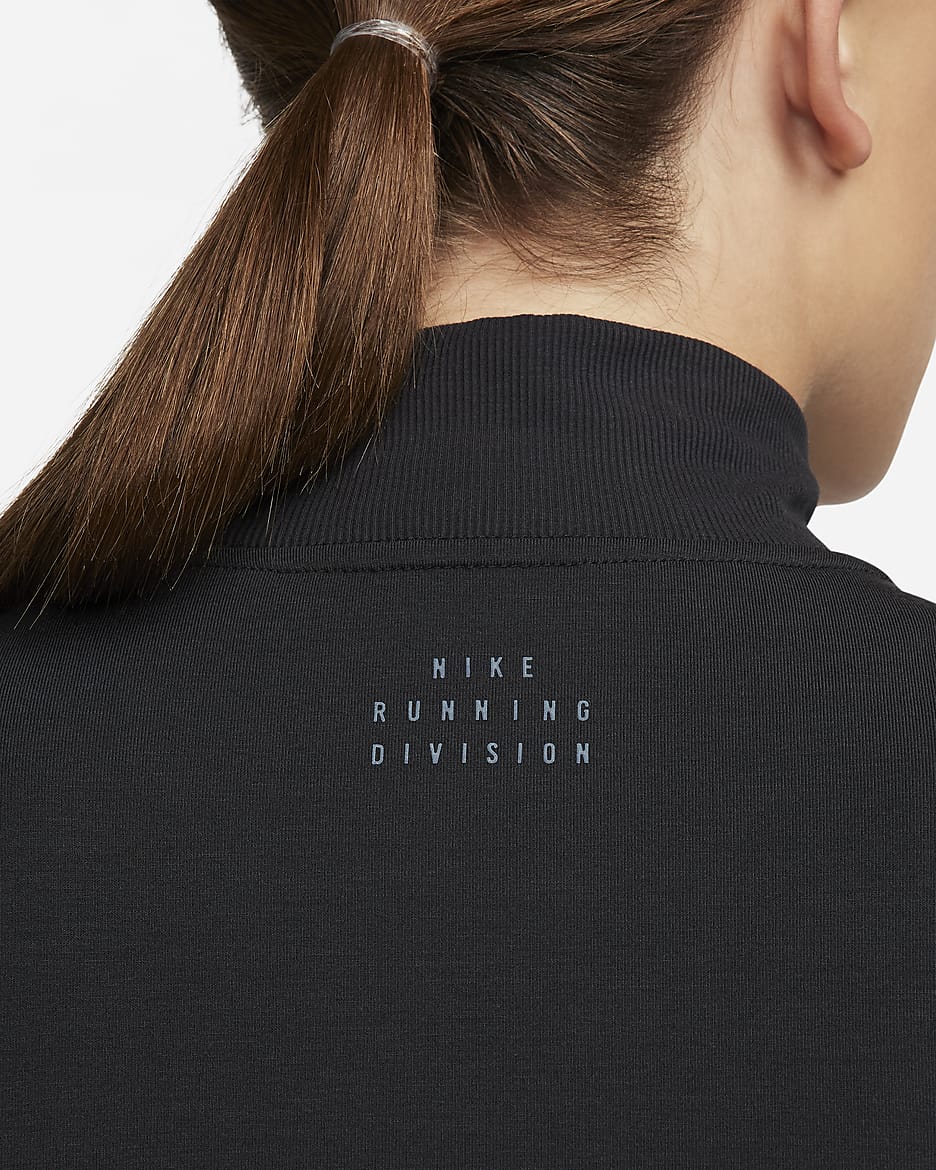 Nike Dri-FIT ADV Running Division-langærmet løbeoverdel til kvinder ...